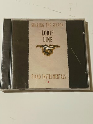LORIE LINE Sharing The Season CD BRAND NEW & FACTORY SEALED Piano ...