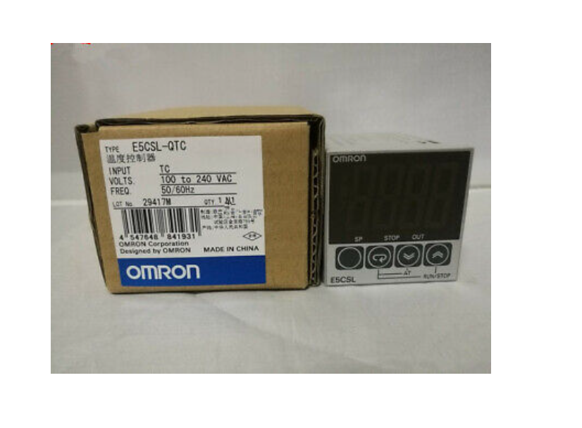 1 year warranty new Omron E5CSL-QTC Temperature Controller 100-240VAC ...