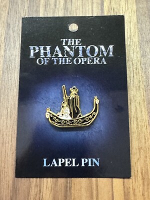Phantom Of The Opera - Broadway Musical - Official Lapel Pin -NEW | eBay