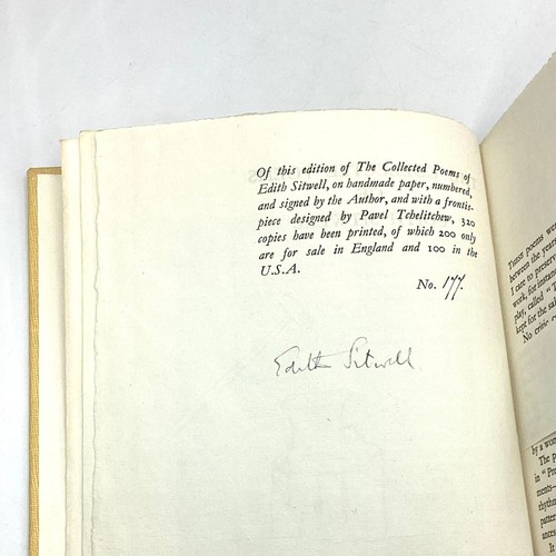 THE COLLECTED POEMS OF EDITH SITWELL / Signed 1st Edition 1930 | eBay