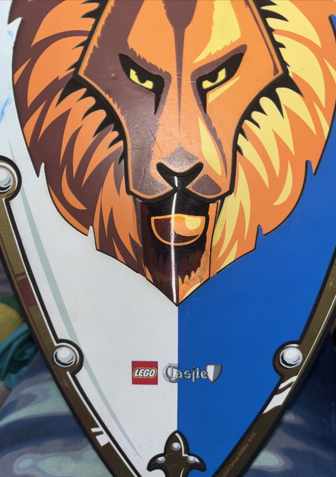 Legoland Lego Castle Lion Foam Shield Lion W Crown 2009 Halloween ...