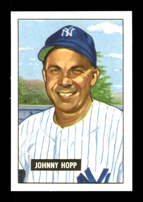 1986 CCC Reprint 1951 Bowman # 146 Johnny Hopp Card (B67) New York ...
