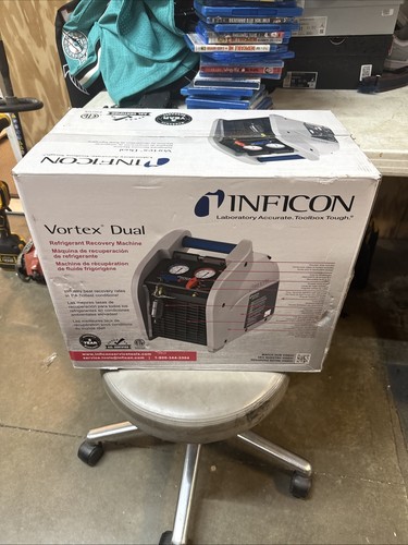 Inficon 714-202-G1 Vortex Dual Refrigerant Recovery Machine | eBay