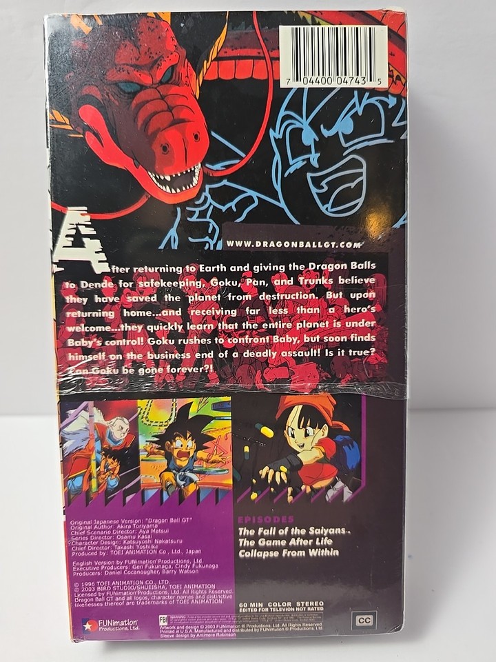 Dragon Ball GT- Vol. 5: Ramifications (Sealed) 704400047435| eBay