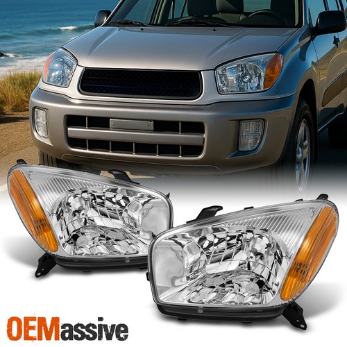 Fits 2001 2002 2003 RAV-4 RAV4 XA02 SUV Headlights Replacement Driver ...