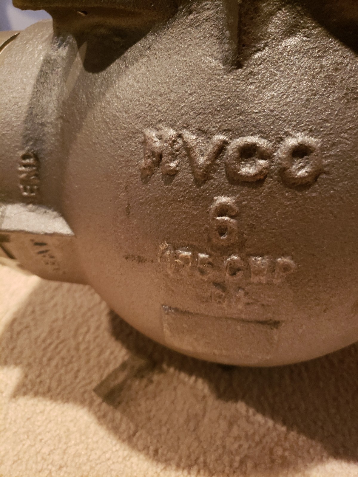 MILLIKEN MVCO 6" FLANGED VALVE 175 CWP, D1, 606 SP, JP28, HPOO FREE ...