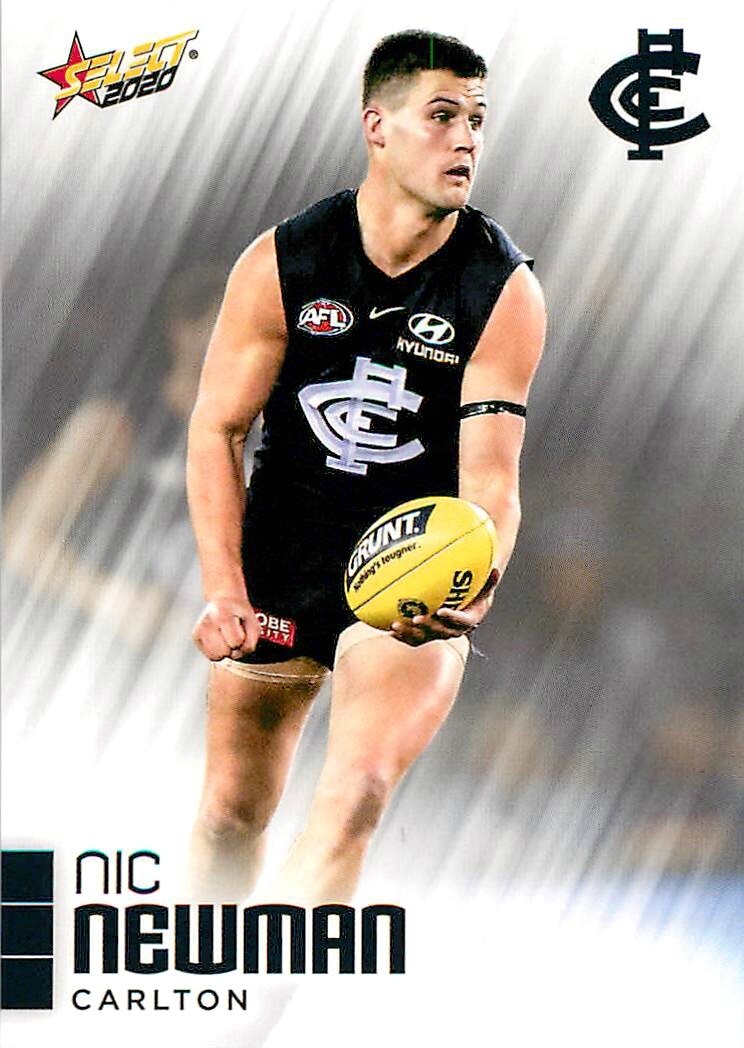 2020 CARLTON BLUES AFL Card NIC NEWMAN Footy Stars | eBay Australia