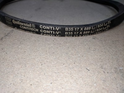 CONTINENTAL CONTI V BELT B35 17 X 889 LI- 934 LD EL | eBay UK