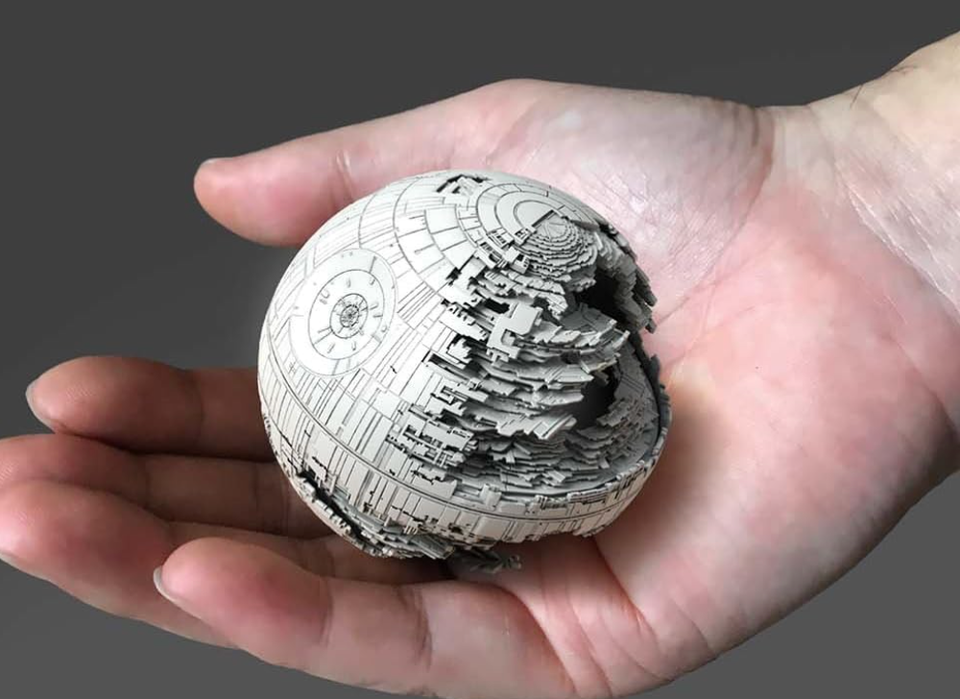 Bandai Japan STAR WARS Vehicle Model 013 DEATH STAR II Model Kit ...