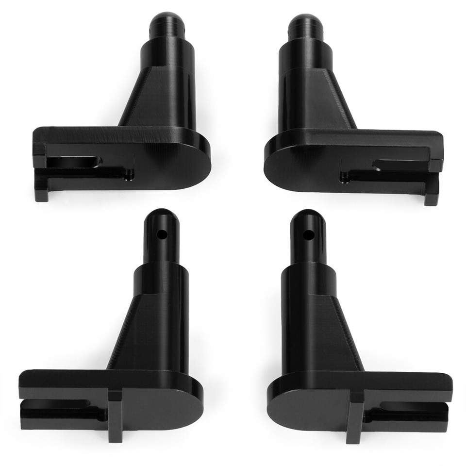 4PCS Aluminum Body Mounts Posts for 1:12 RC Tamiya Midnight Pumpkin CW ...