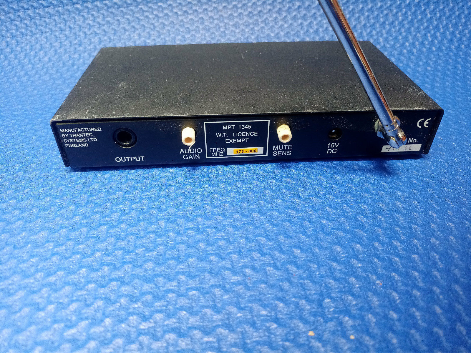 Trantec S1000 Optimised Receiver + RTD 3406, 173.800 MHz - Working ...