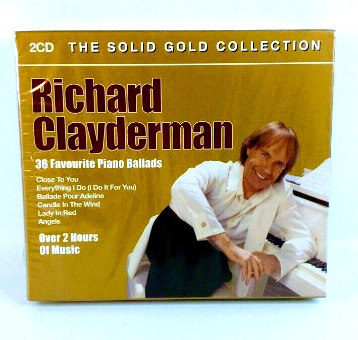 Clayderman, Richard - The Solid Gold Collection (2 CD Set) Brand New ...