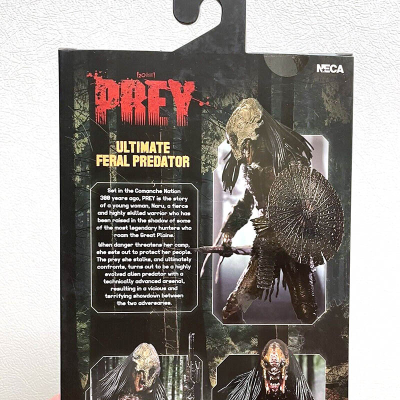NECA Prey Ultimate Feral Predator 7" Action Figure Predators Official ...