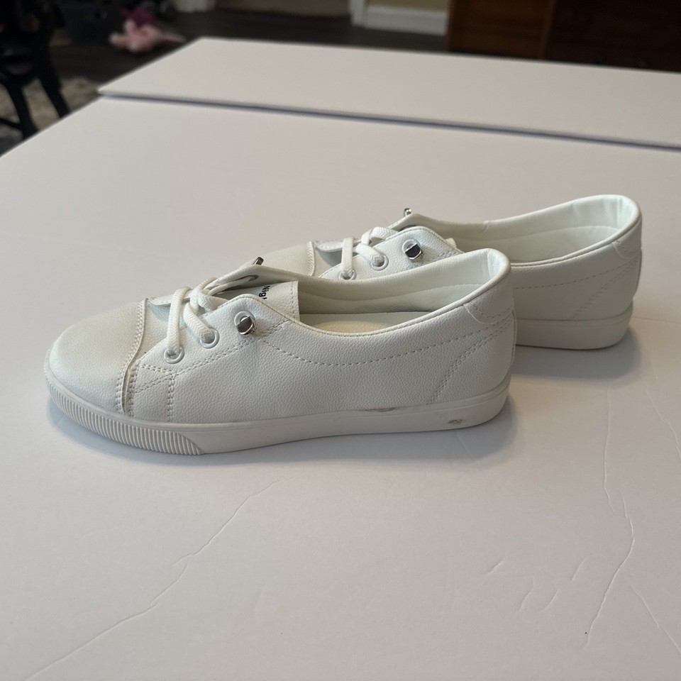 SHEIN JIUYOU SHOES SPORTS/MKEK White Flat Sneakers US 6 CN36 | eBay