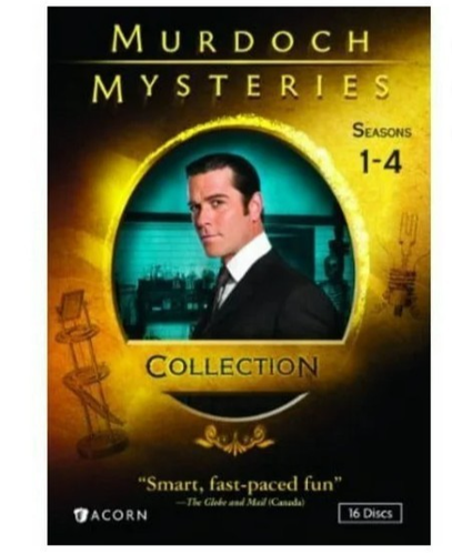 MURDOCH MYSTERIES Complete Series Season 1-4 Seller Free Shipping Promo ...
