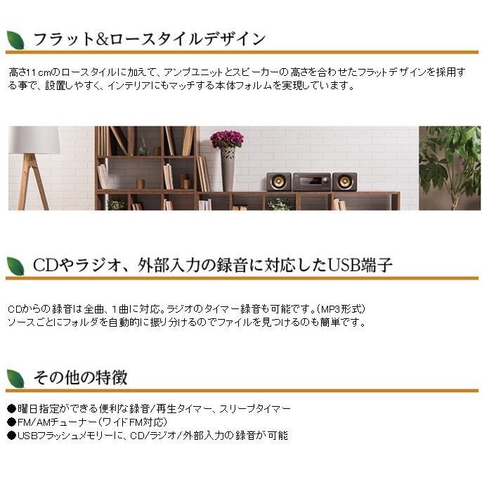 JVC Compact Audio System WOOD CONE EX-S55-T USB CD Player Bluetooth ...