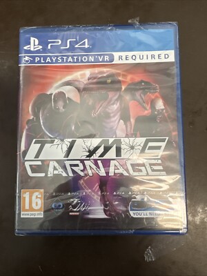 Time Carnage - PSVR Sony PlayStation 4 PS4 - Brand New!!! | eBay