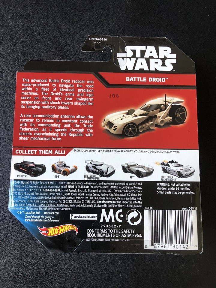 Hot Wheels Star Wars Battle Droid (E2) | eBay