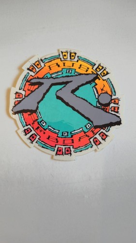 Rusty STICKER Surf Retro Rare Clothing Tag Surfboard Vintage Surfing ...