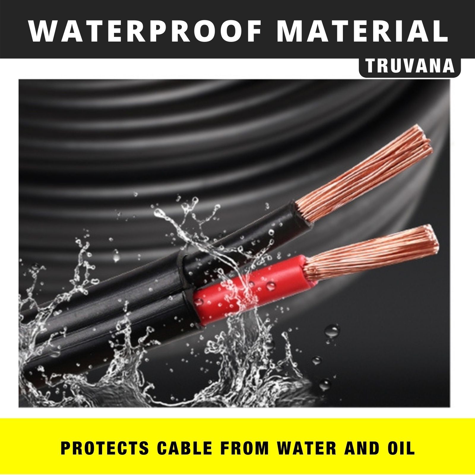 New 3mm Twin Core 2 Sheath Wire Electrical Automotive Cable 12V 100M ...