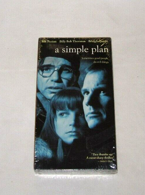 A Simple Plan (VHS, 1999, Widescreen - Paramount 35640) *Brand New ...