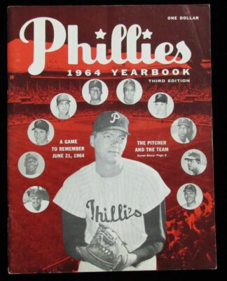 1964 Philadelphia Phillies Official Yearbook 183690 | eBay