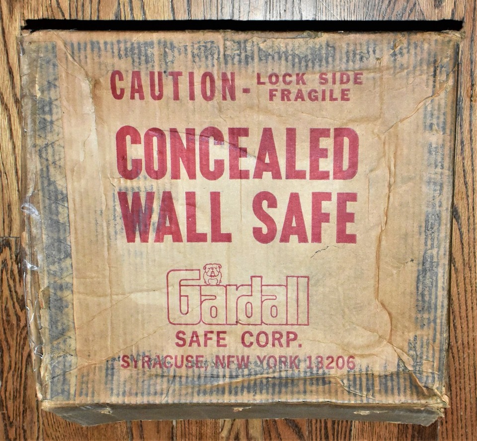 Gardall Wall Steel Safe SL6000 Lock Box Home Office Security Heavy Free ...