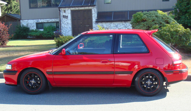 MAZDA 323 BG GTX GTR LOOK SPOILER | eBay