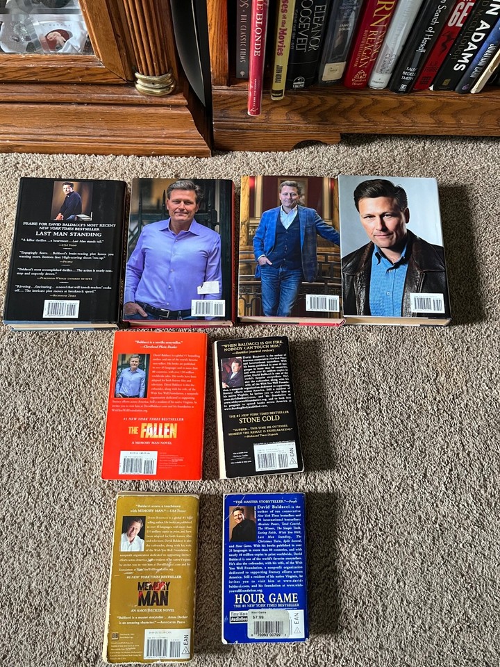 David Baldacci books lot of 7 | eBay