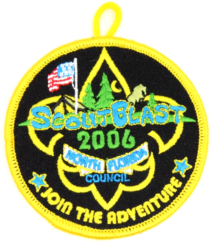 2006 Scout Blast North Florida Council Patch Boy Scouts BSA FL Flag | eBay