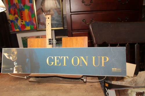 25" x 5" Movie Theater Header Mylar Poster Get on Up | eBay