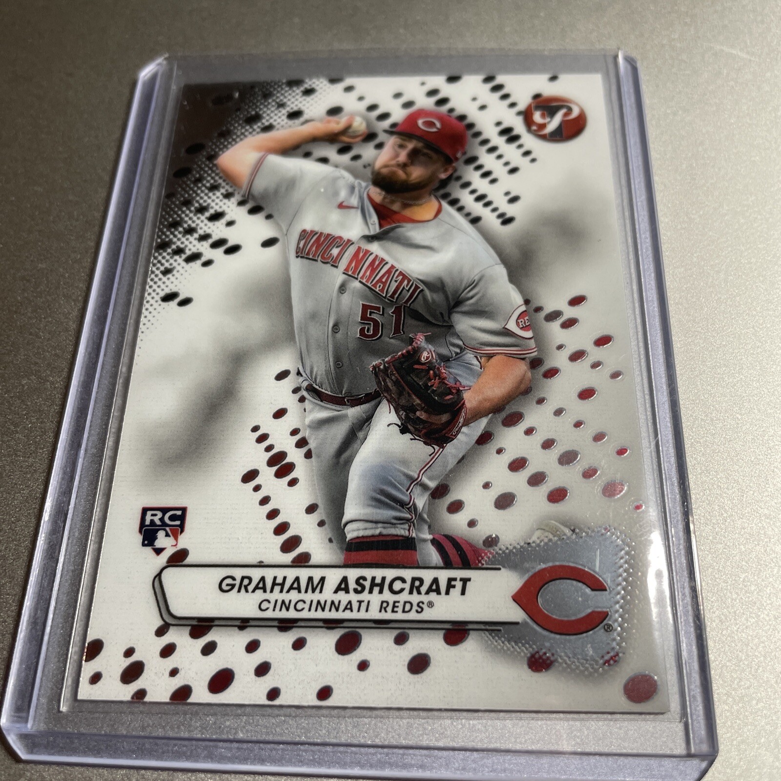 2023 Topps Pristine Baseball Graham Ashcraft RC Rookie Card #156 (CL5 ...