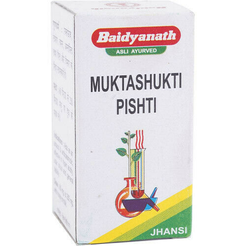 Baidyanath Mukta Shukti Bhasma (10g) Ayurvedic Muktashukti Bhasma Free ...
