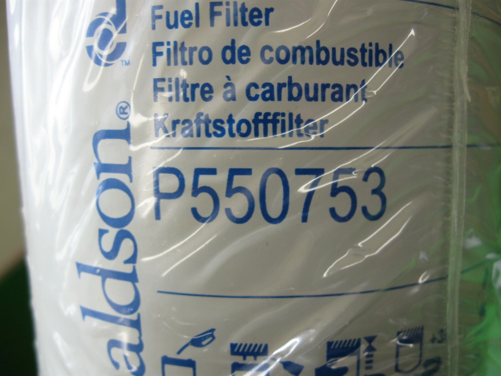 NEW GENUINE DONALDSON FUEL FILTER, WATER SEPARATOR (PN P550753) | eBay