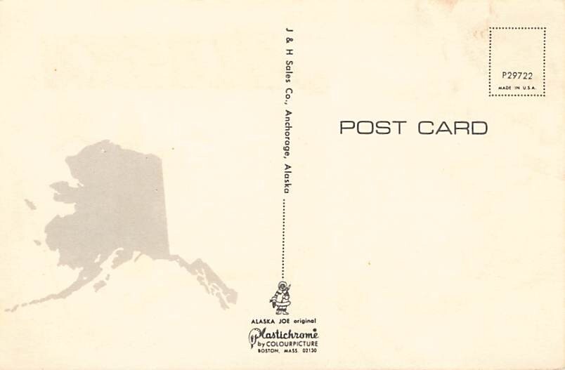 Postcard AK: Alaska 49th State, Chrome, Map, Unposted | eBay