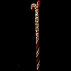 Flower Patterned Red Fantasia Walking Stick, High Quality Handmade ...