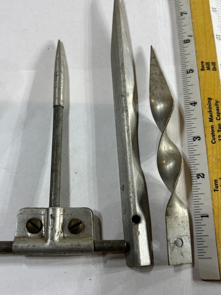 5 different Lightning Rod Point Twist Rod Barn Copper | eBay