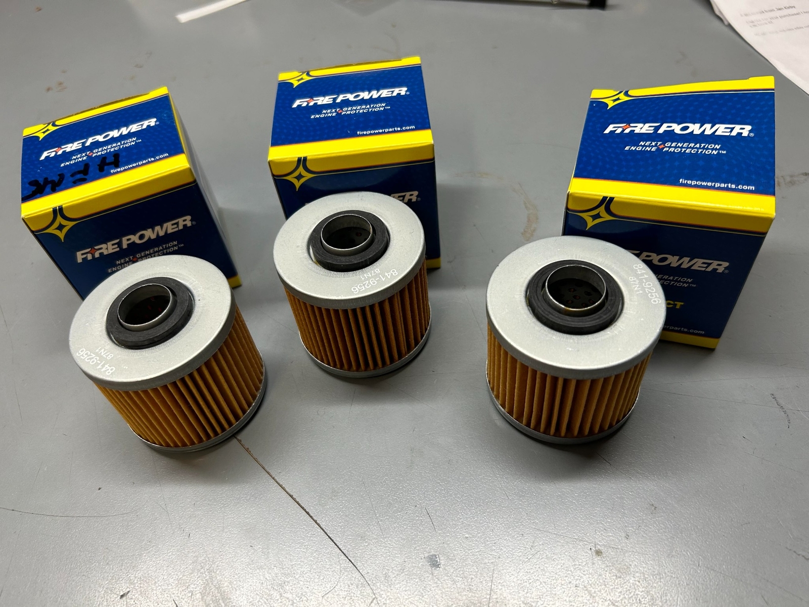 FIRE POWER OIL FILTERE 3 PACK FP145 1980-1982 Yamaha Exciter 250 SR250 ...