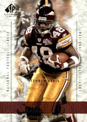 2002 SP Legendary Cuts #57 Stephen Davis Washington Redskins | eBay