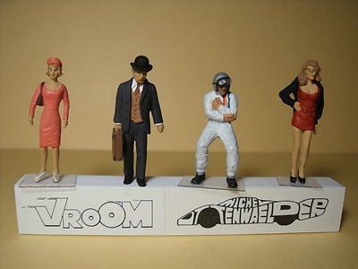 FIGURINES 1/43 ASSORTIMENT A20 VROOM NOT PEINT FOR MINICHAMPS NOREV 1/ ...