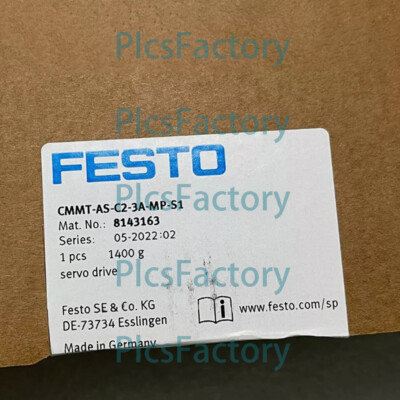 ONE NEW Festo servo controller CMMT-AS-C2-3A-MP-S1 8143163 | eBay