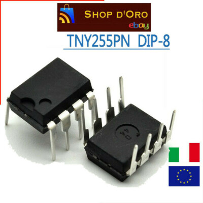 4 Pezzi Lotto TNY255PN DIP8 TNY255P DIP TNY255 DIP-8 255PN Circuito ...