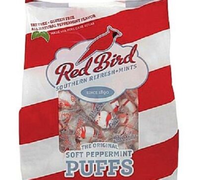 Red Bird Brand Soft Peppermint Puffs Southern Candy Fat Free Gluten ...