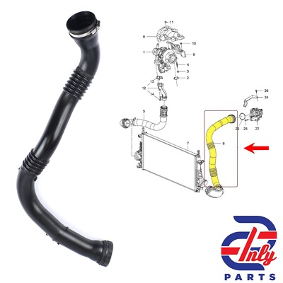 LADELUFTSCHLAUCH FÜR OPEL INSIGNIA 1.6 CDTI 13419441 13419442 | eBay