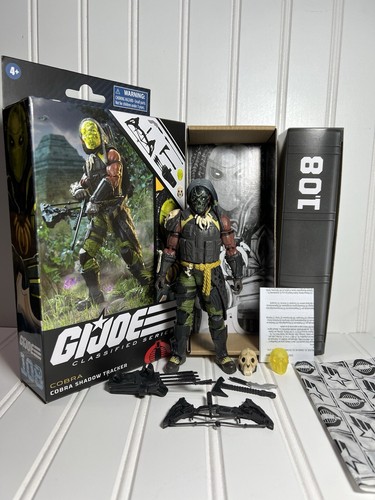 Cobra Shadow Tracker #108 GI Joe Classified Series 6" Exclusive w/ box ...