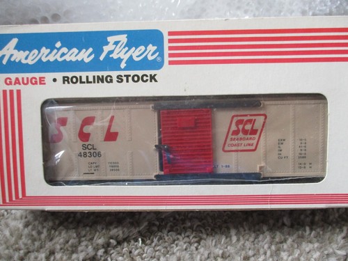 Amer Flyer 6-48306 SCL box car (10/12/21) | eBay