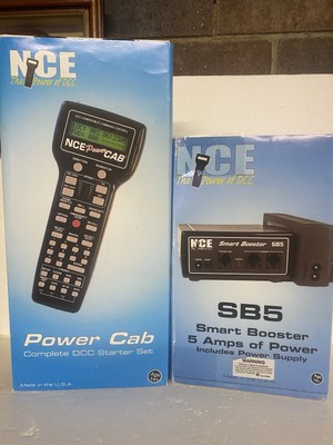 NCE DCC CONTROL SYSTEM WITH POWER CAB WITH SB5 BOOSTER | eBay Australia