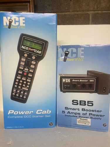 NCE DCC CONTROL SYSTEM WITH POWER CAB WITH SB5 BOOSTER | eBay Australia