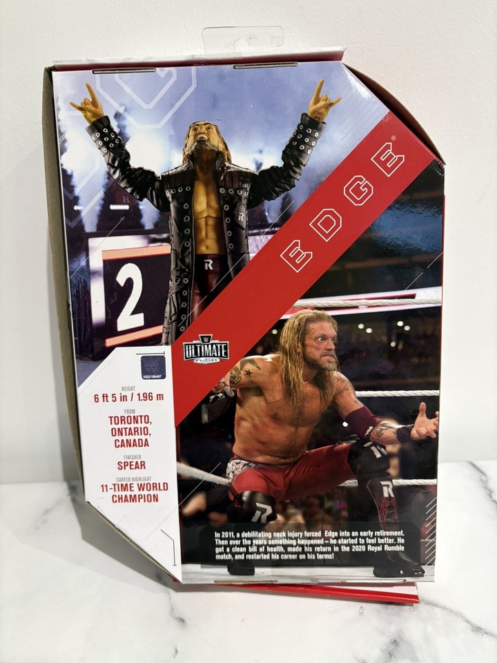 WWE Mattel Ultimate Edition Edge Figure Series 8 | eBay UK