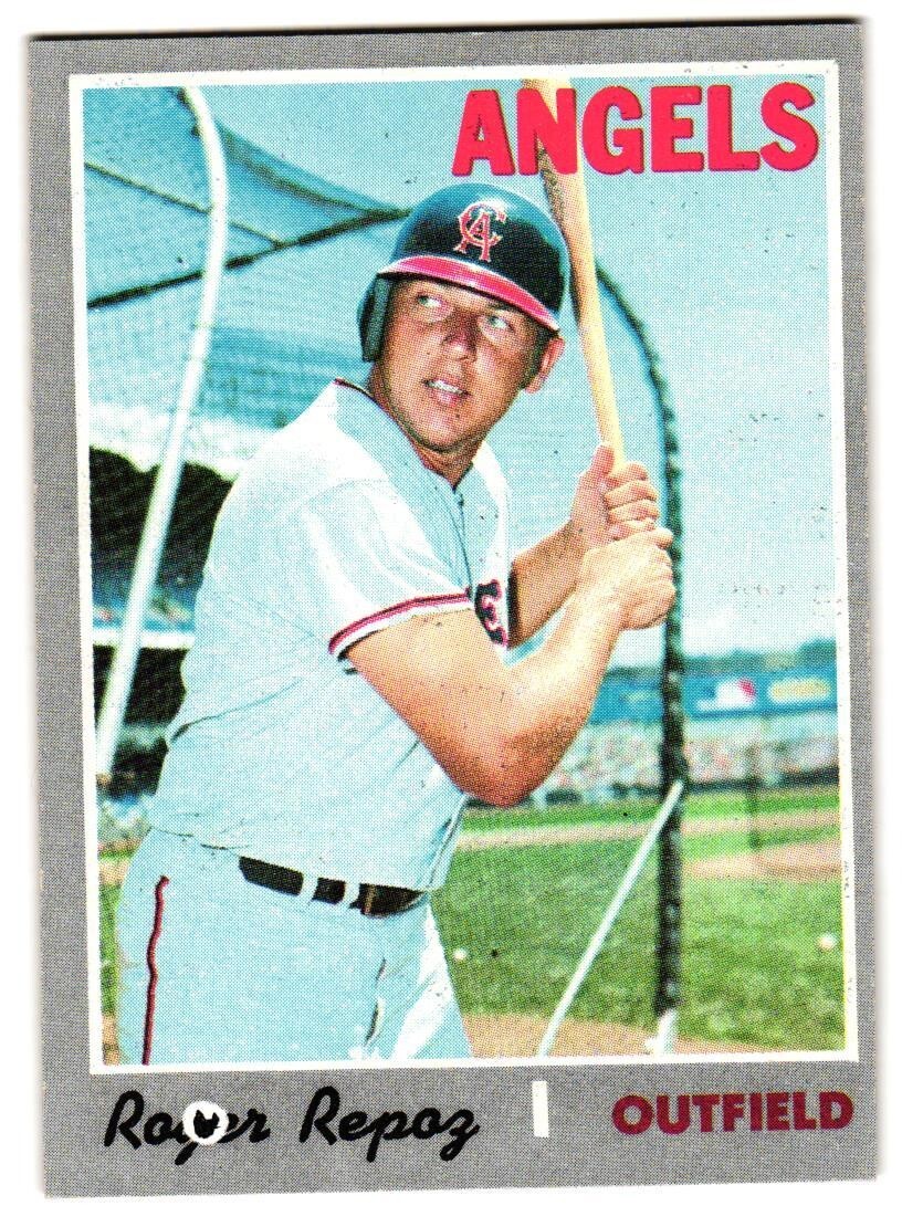 1970 Topps Baseball #397 - Roger Repoz California Angels - EX/MT | eBay